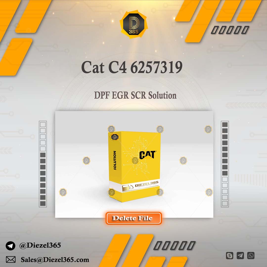 Caterpillar C4 6257319 + DPF EGR SCR Solution – ⛽ Diezel365