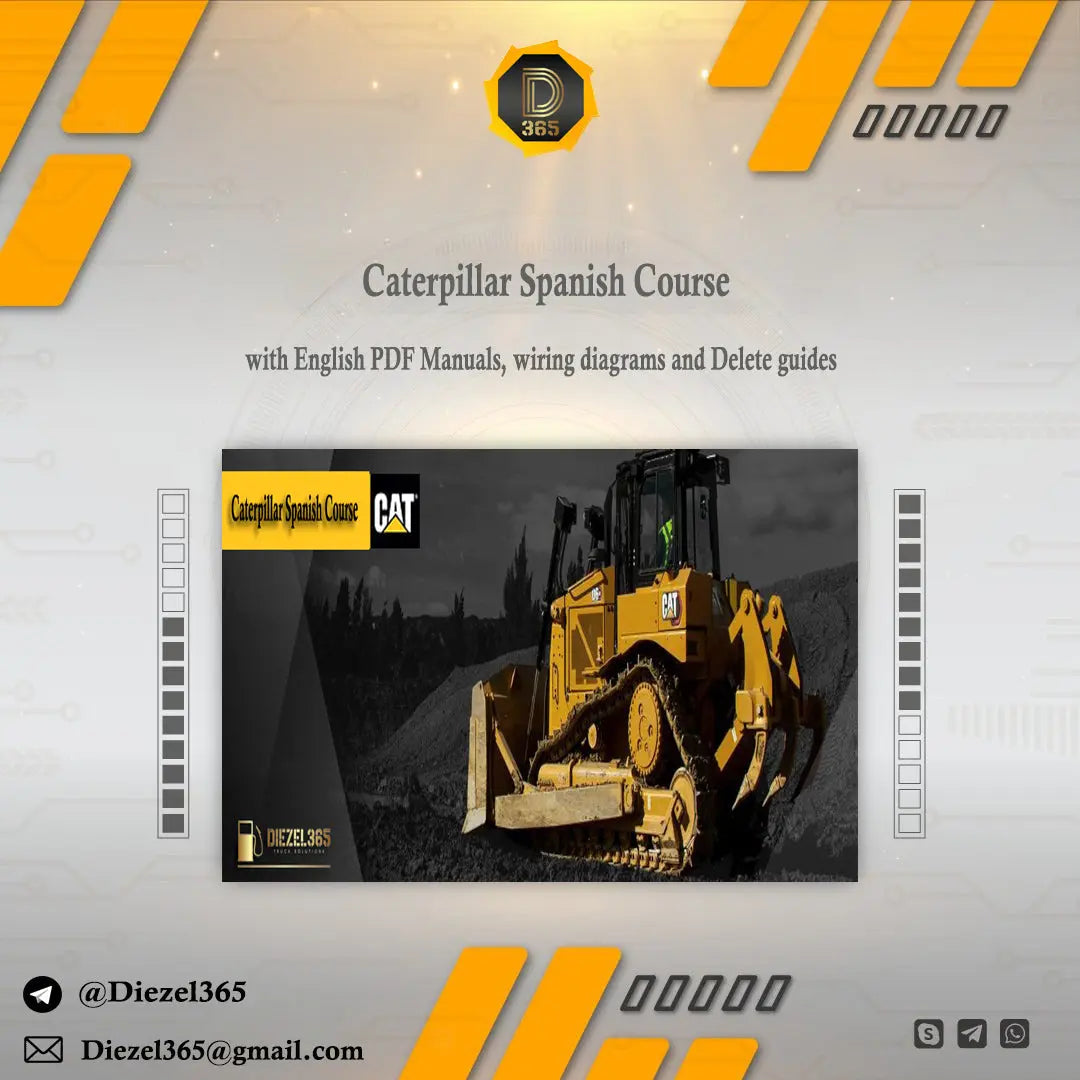 Caterpillar Spanish Course + English PDF Manuals, wiring diagrams and ...