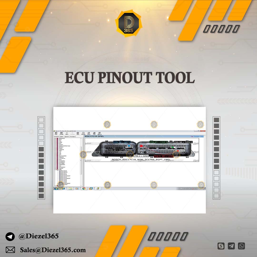 ECU PINOUT TOOL – ⛽ Diezel365