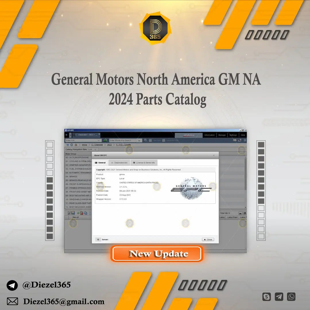 General Motors North America GM NA 2024 Parts Catalog – ⛽ Diezel365